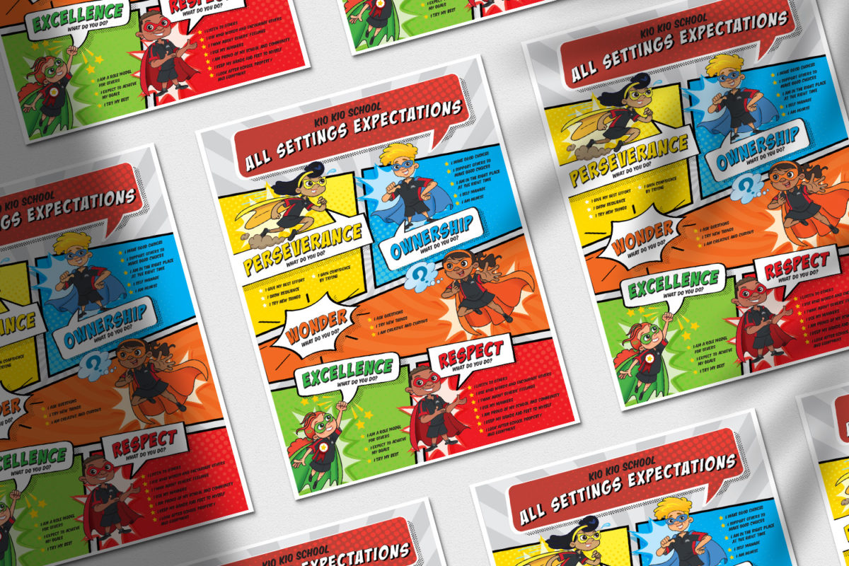 Kio Kio School | Ashleigh May Design